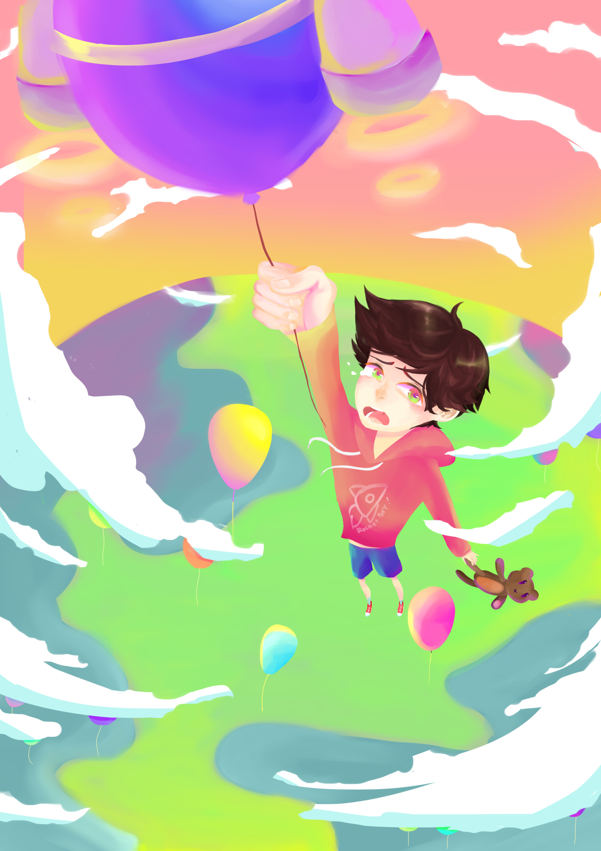 ArtStation - Rocket Balloon character design