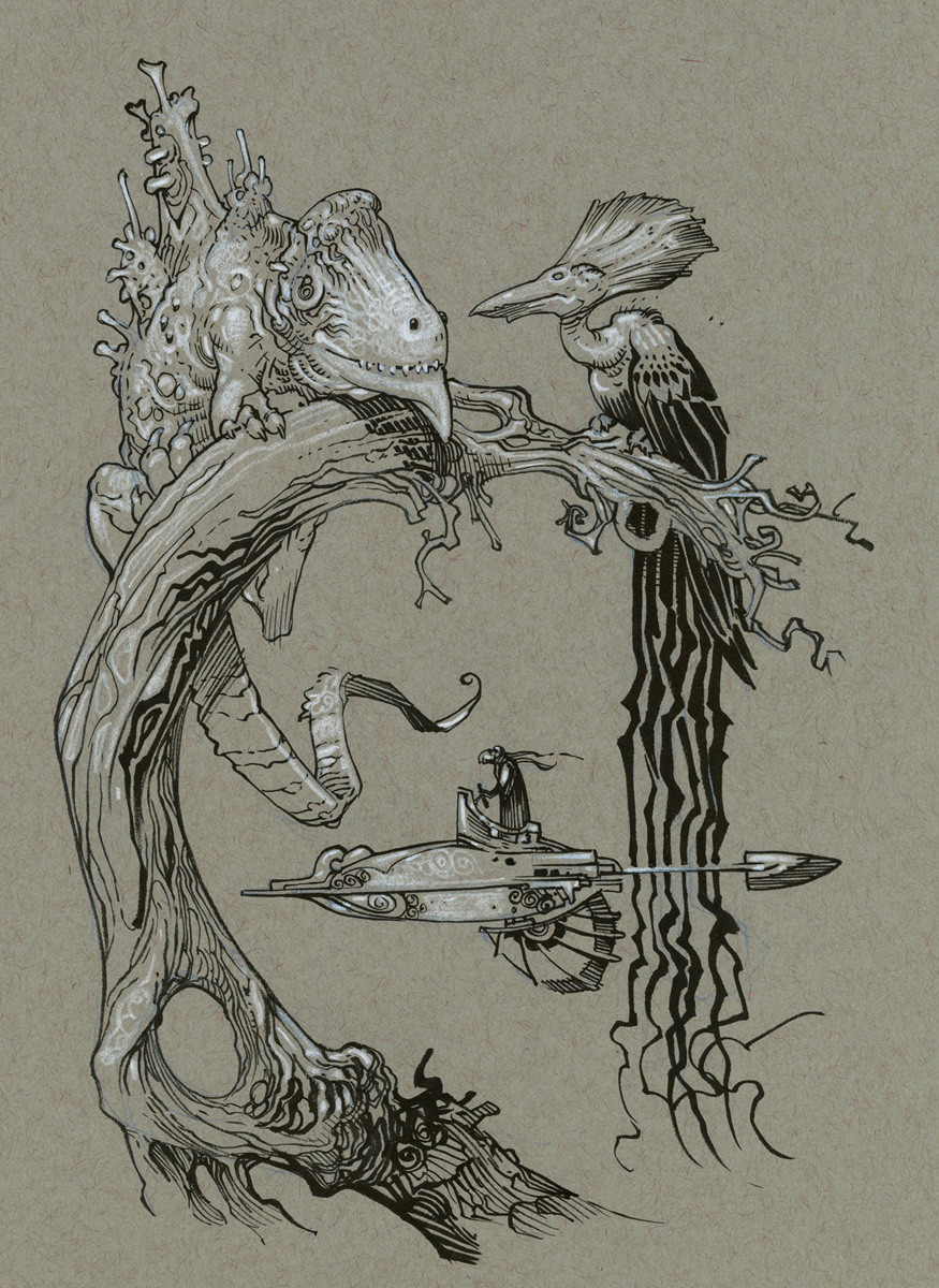 Mark Nelson - drawings