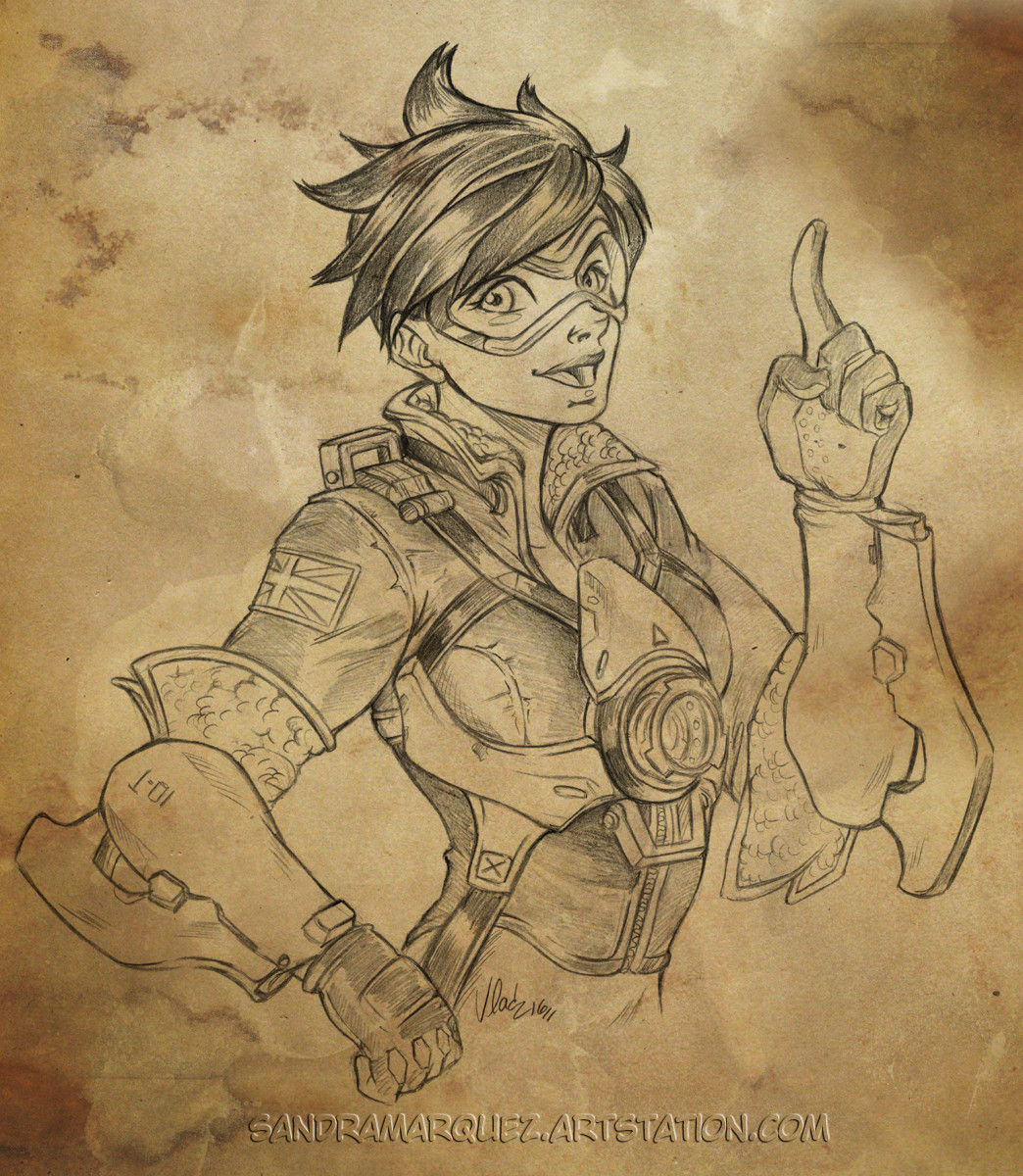 how to draw overwatch heroes