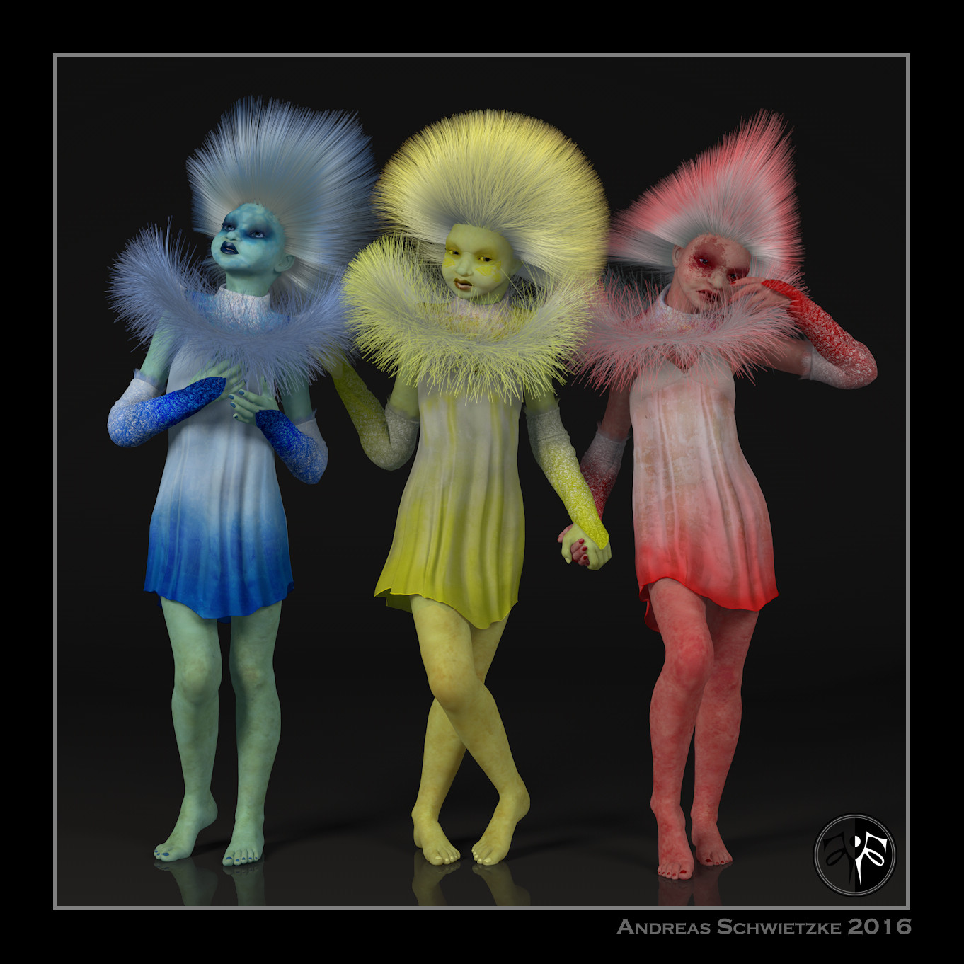 ArtStation - The Three Graces