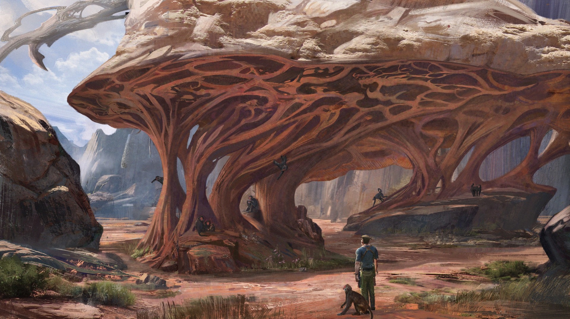 ArtStation - Monkey Valley.