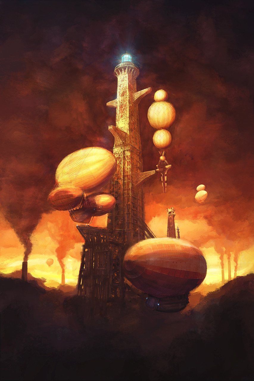 ArtStation - The Mooring Tower