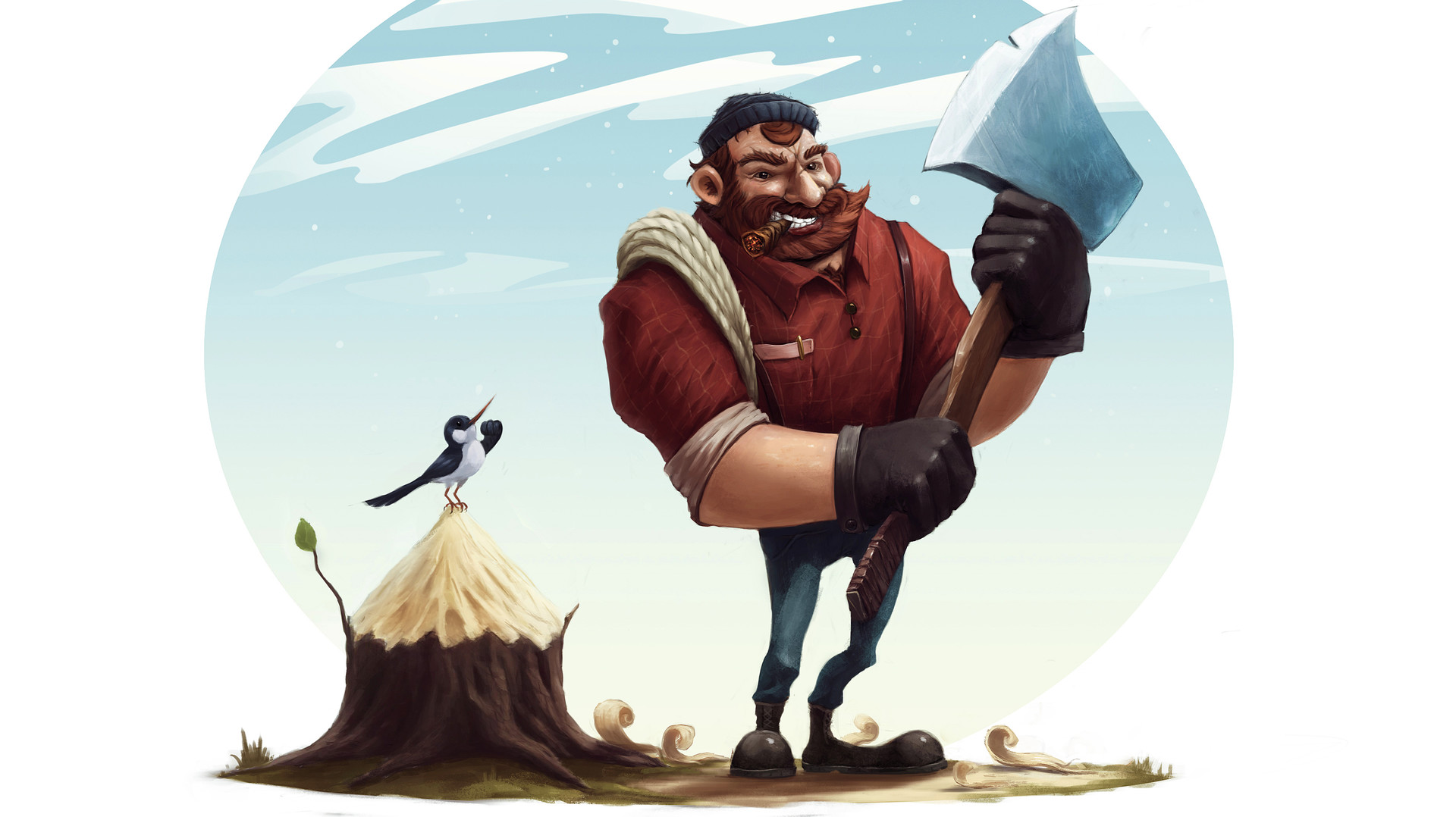 ArtStation - Lumberman