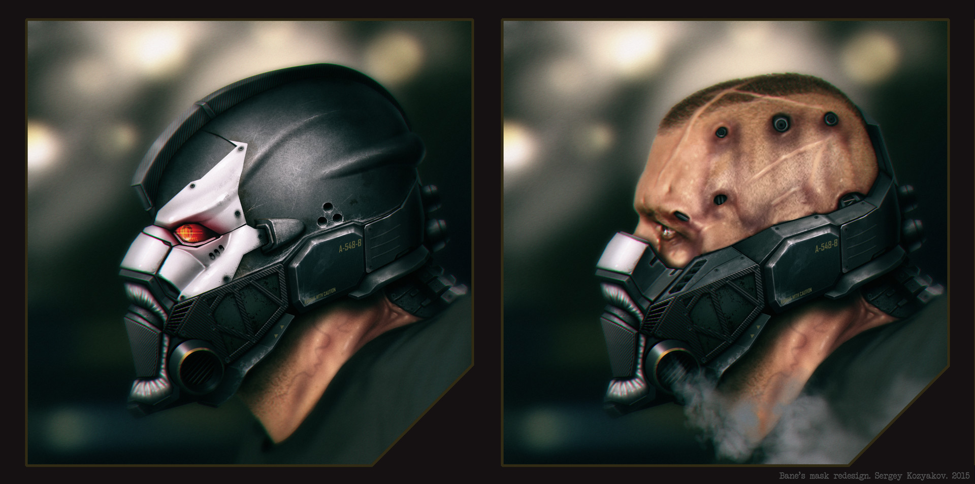 Bane Mask Art