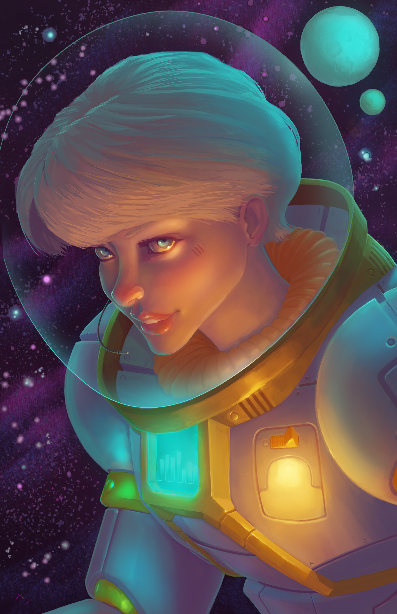 ArtStation - Space Girl