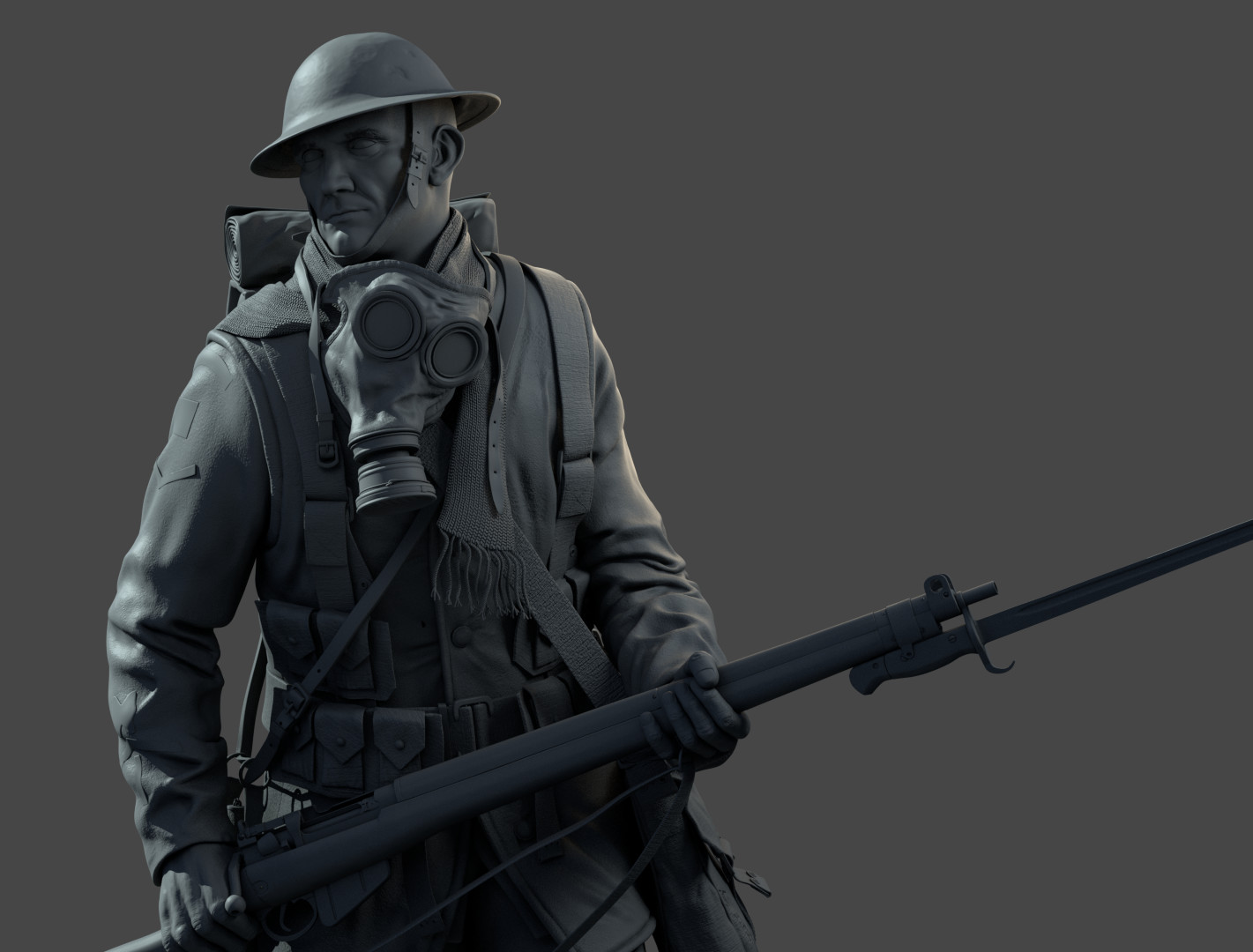 Fred Richards - Student Work 2016 - WW1 British Solider