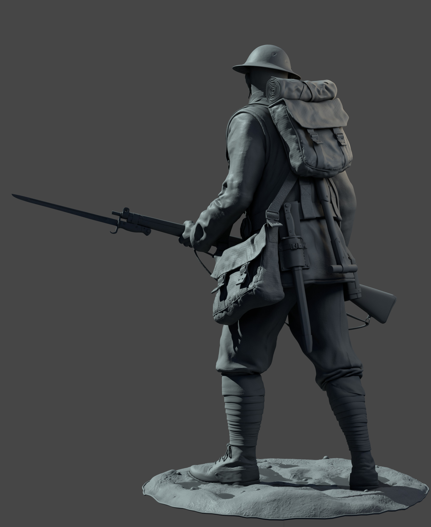 Fred Richards - Student Work 2016 - WW1 British Solider