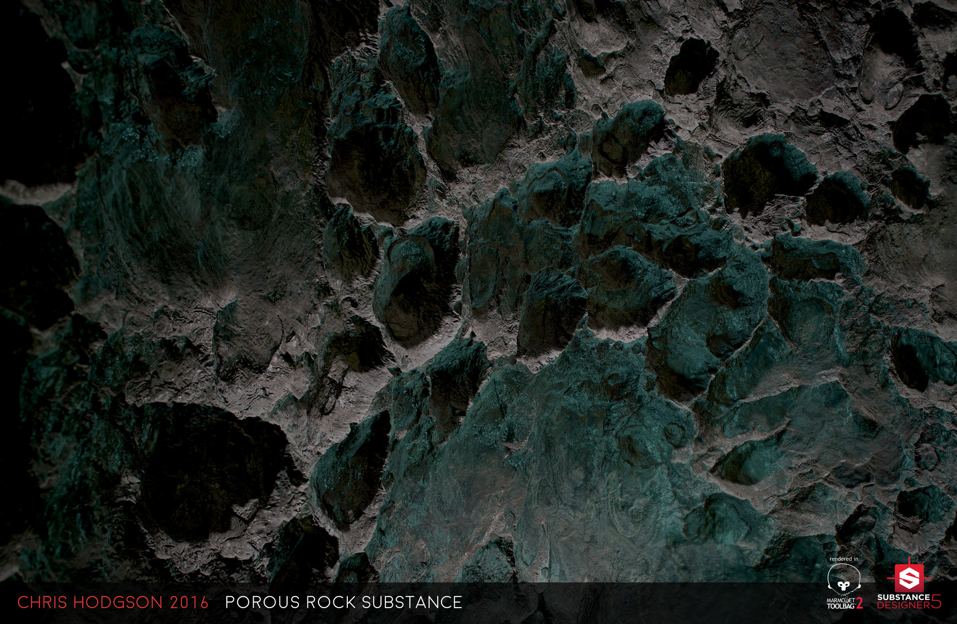 ArtStation - Porous Rock / Substance Designer