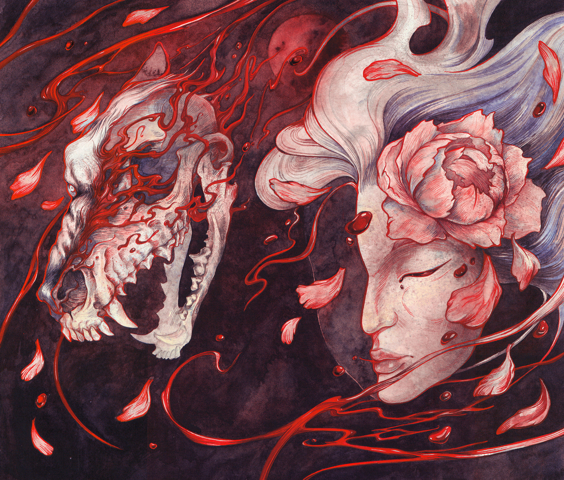 ArtStation - Blood Moon