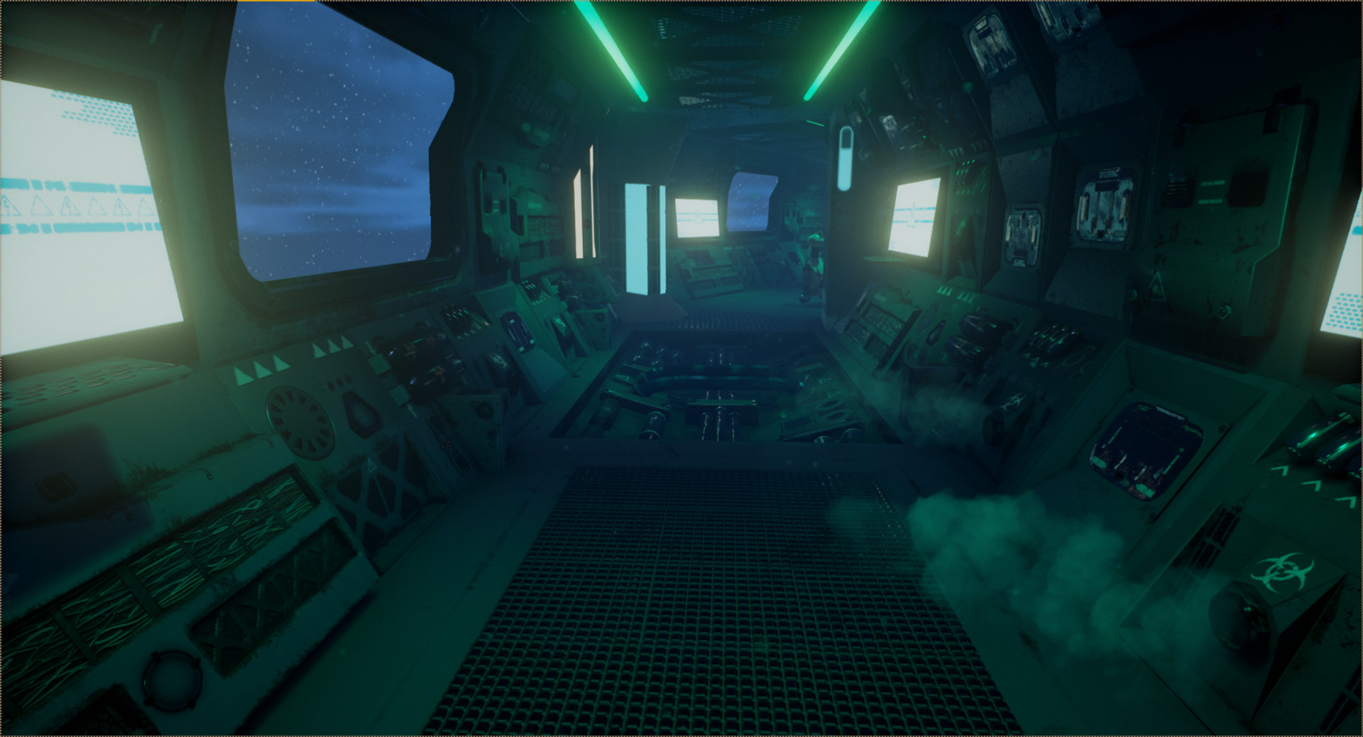 Diego Sesé Lezcano Cardoso - Sci-Fi Modular Corridor in UE4