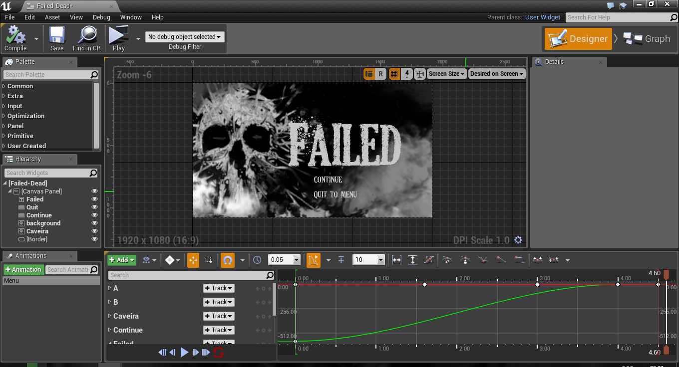 Dennis Mozart - Damage based on Height of Falling and HUD Interactions - UE4 Blueprint Mechanic