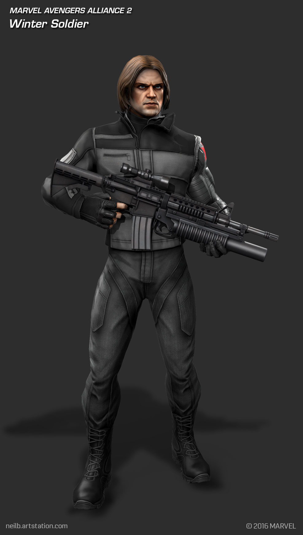 Winter Soldier Marvel Ultimate Alliance