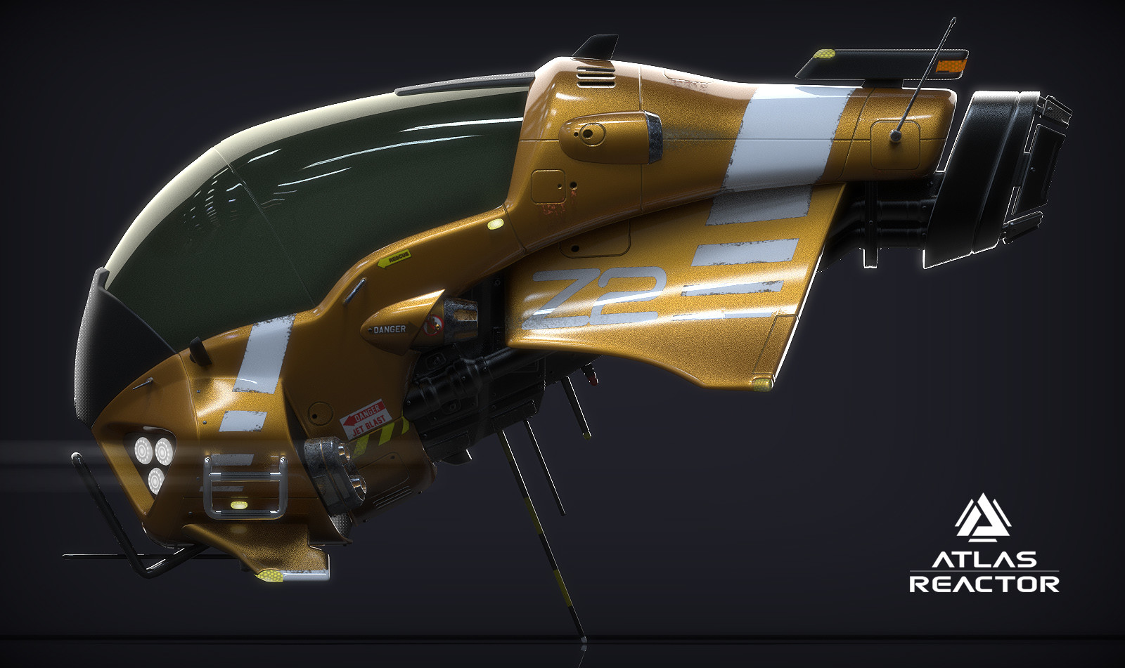 ArtStation - Ship concept for Atlas Reactor