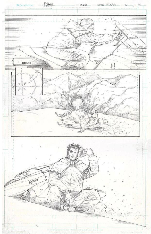 ArtStation - Wolverine Sample comics