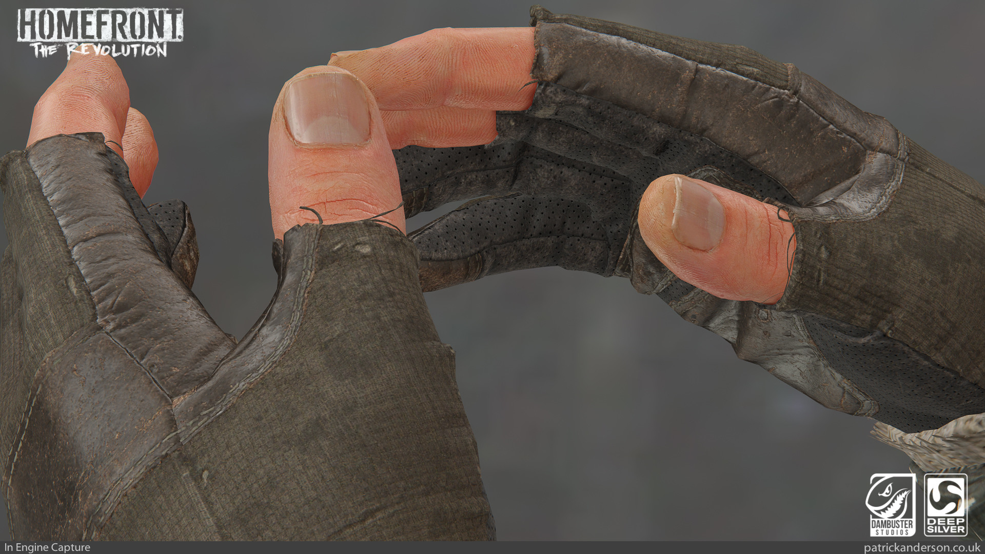 Patrick Anderson - Homefront: The Revolution - Player Hands