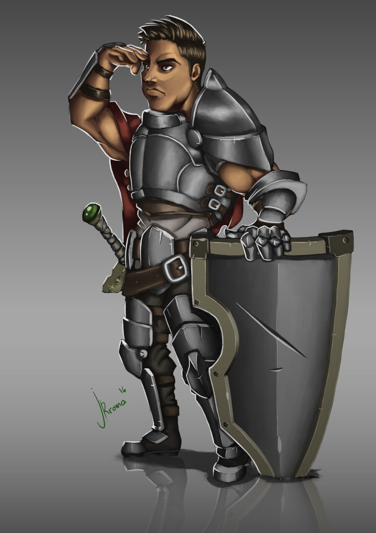 ArtStation - Character design - Generic Warrior