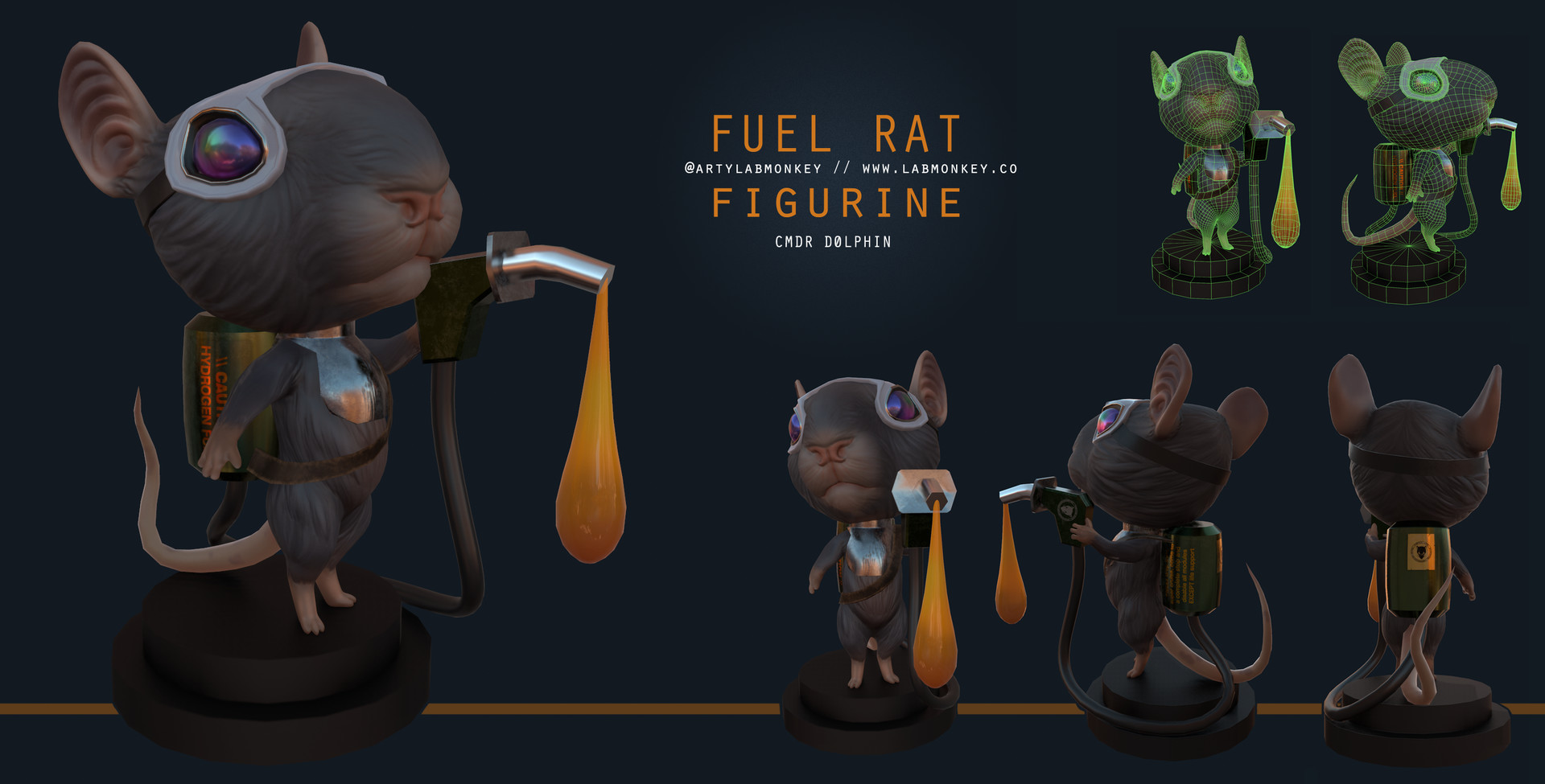Jamie Carr - Fuel Rat Figurine