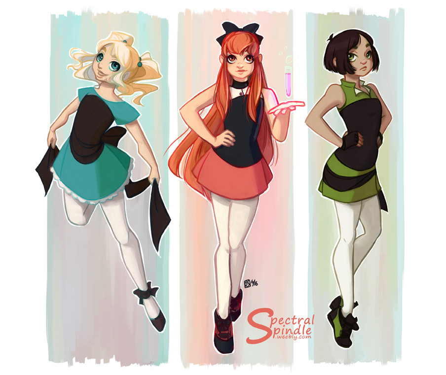 ArtStation - Powerpuff Girls