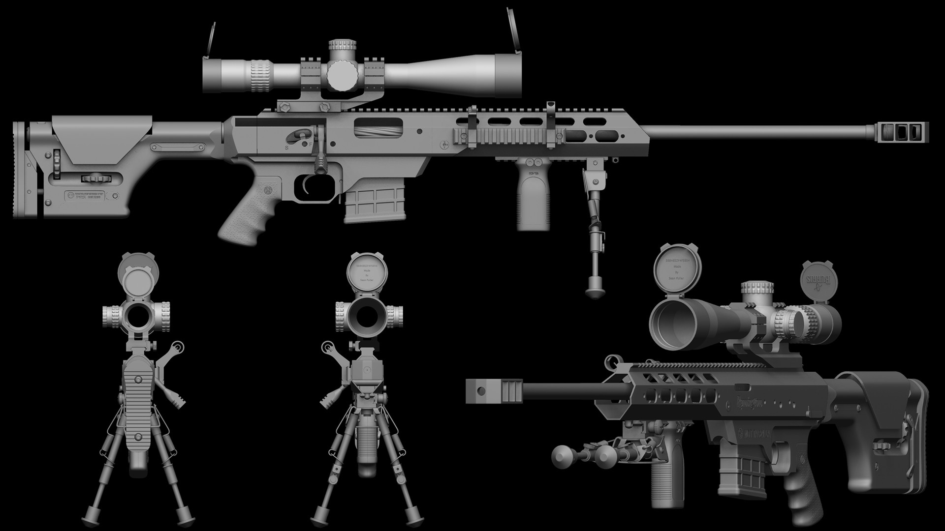 Sean Puller - Remington 700 MDT Tactical Chassis + Attachments and ...
