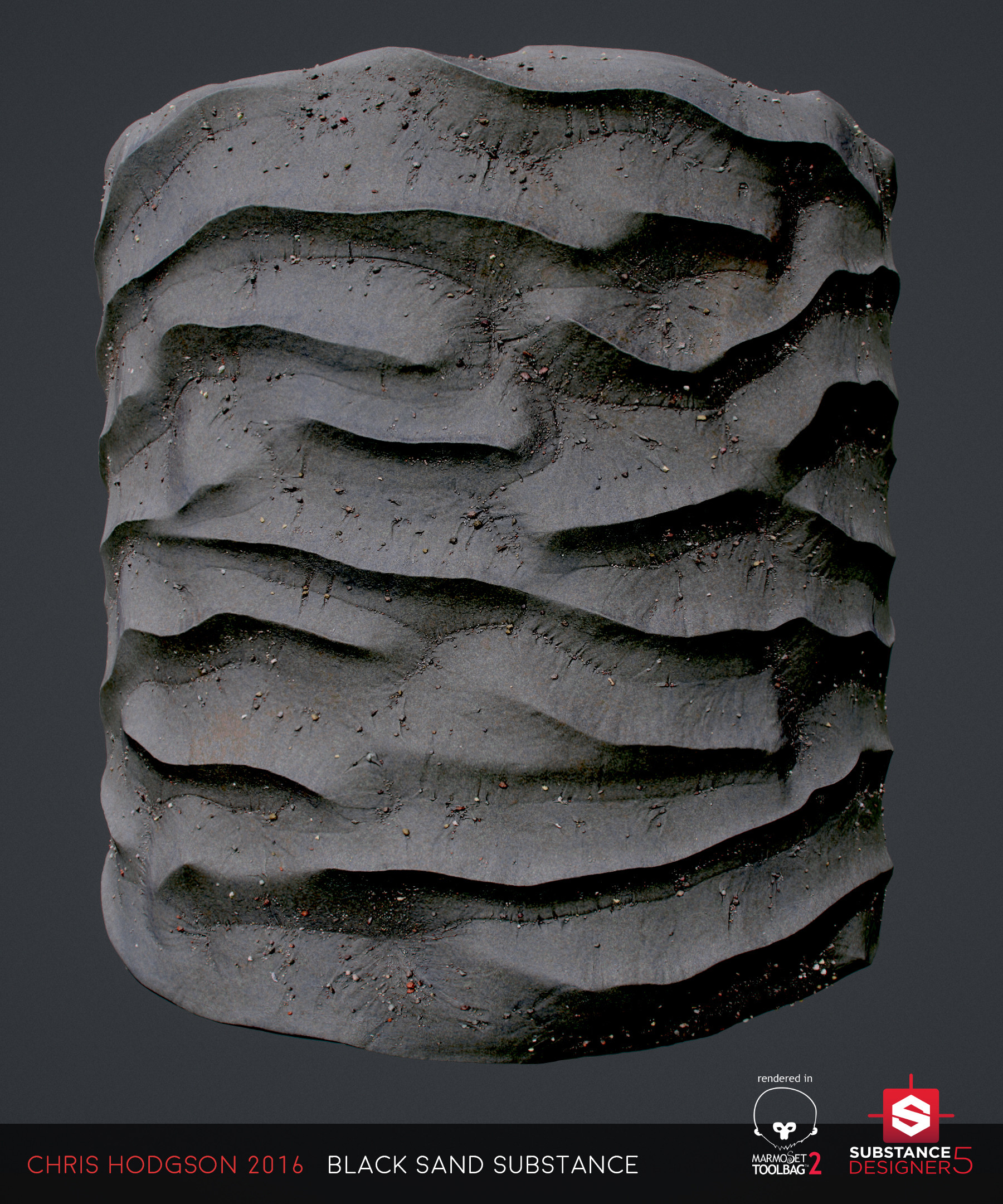 Chris Hodgson - Black Sand / Substance Designer
