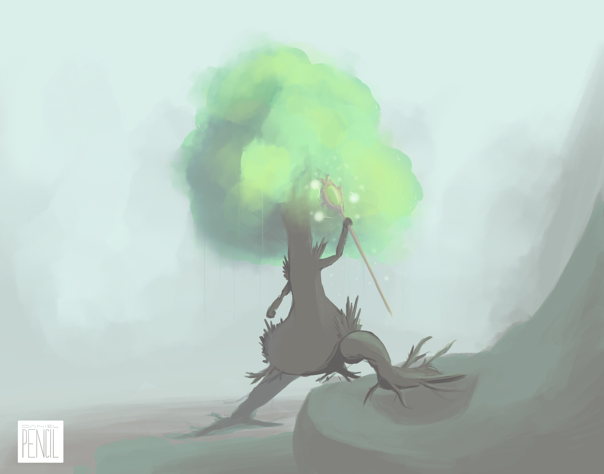 ArtStation - Tree Druid