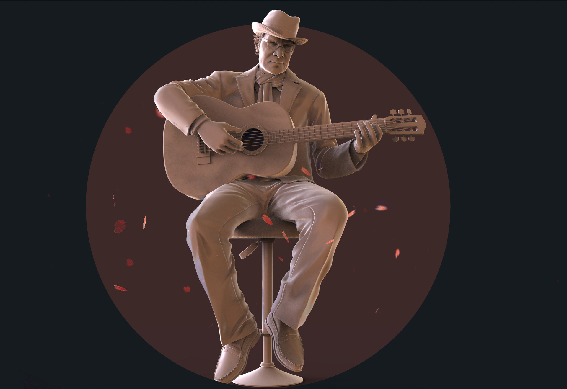 ArtStation - the guitarist