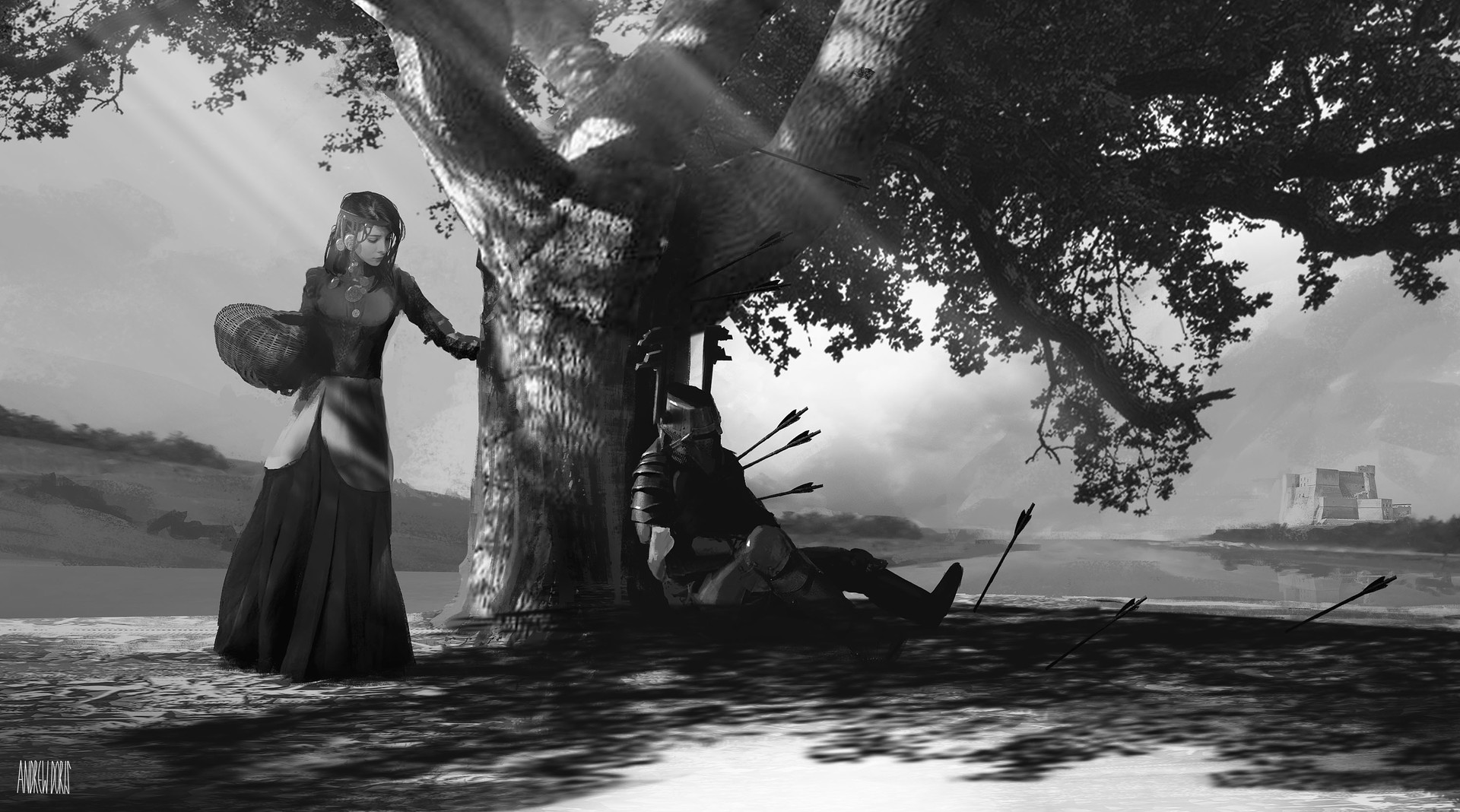 ArtStation - Tree knight