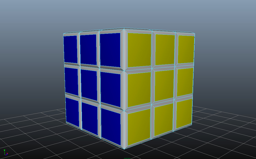 ArtStation - Rubik`s cube Maya Render