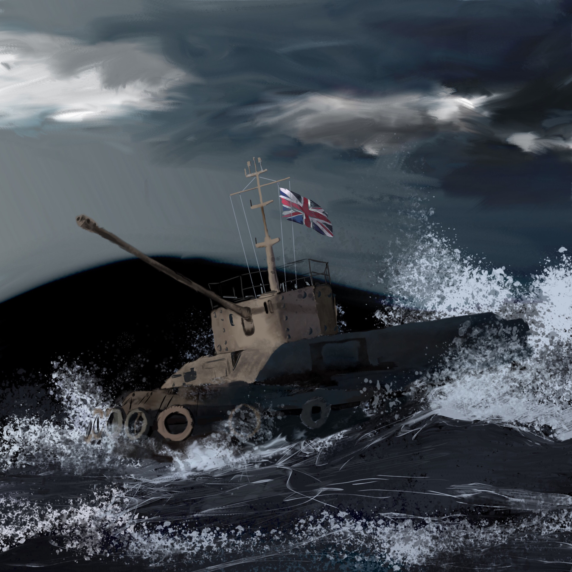 ArtStation - TOG Boat Concept Art