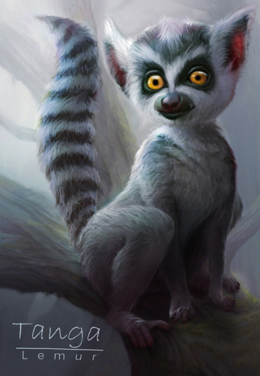 ArtStation - LEMUR Animated project of Tanga
