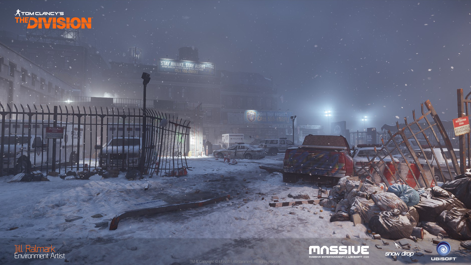 Jill Ralmark - The Division - Environment Art for Missions