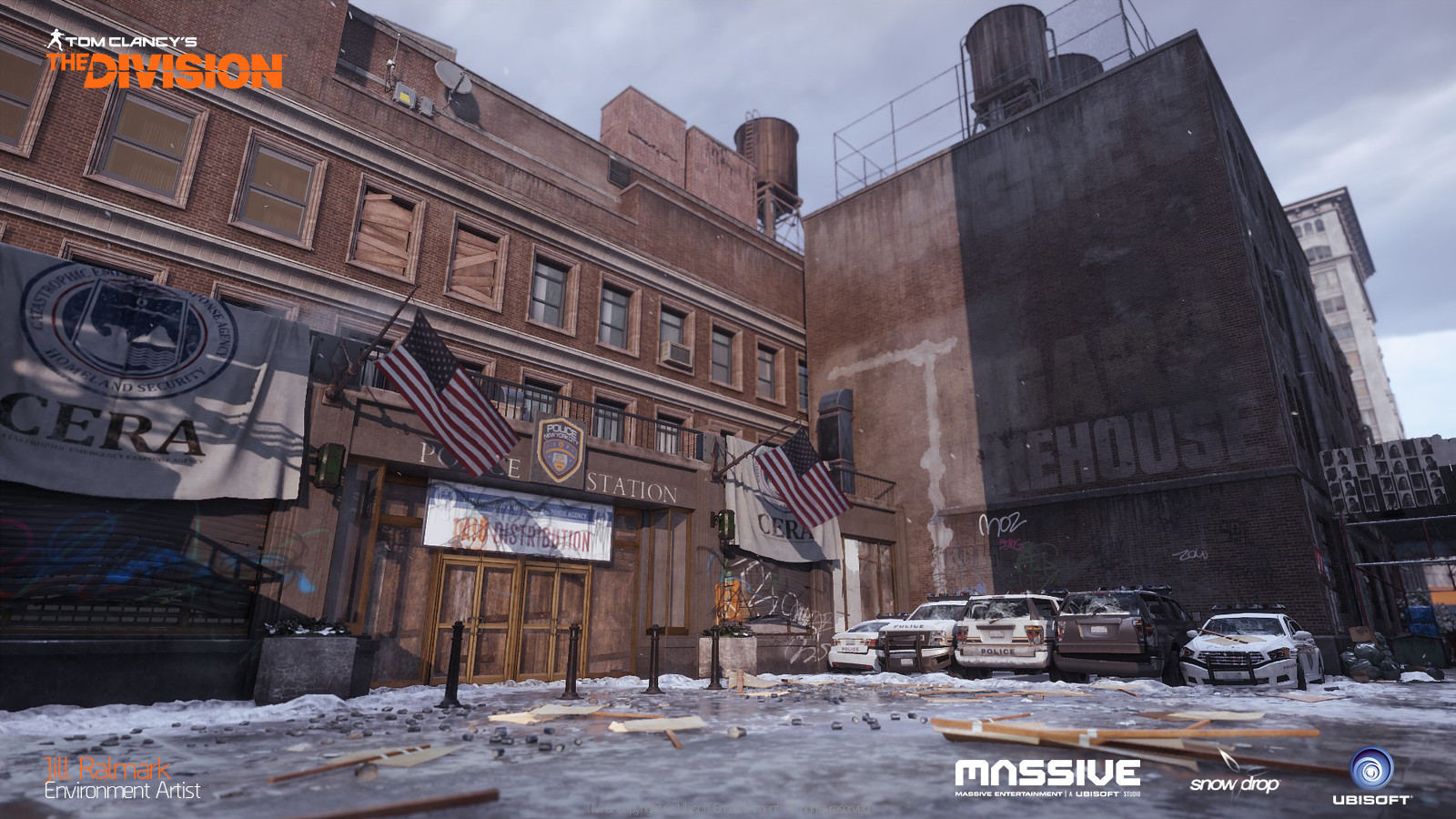 Jill Ralmark - The Division - Environment Art for Missions