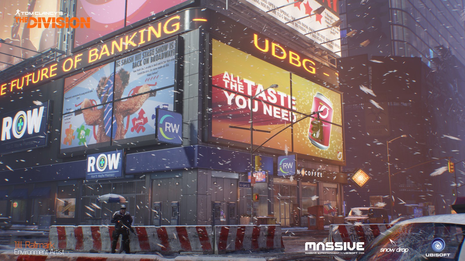 Jill Ralmark - The Division - Environment Art for Missions