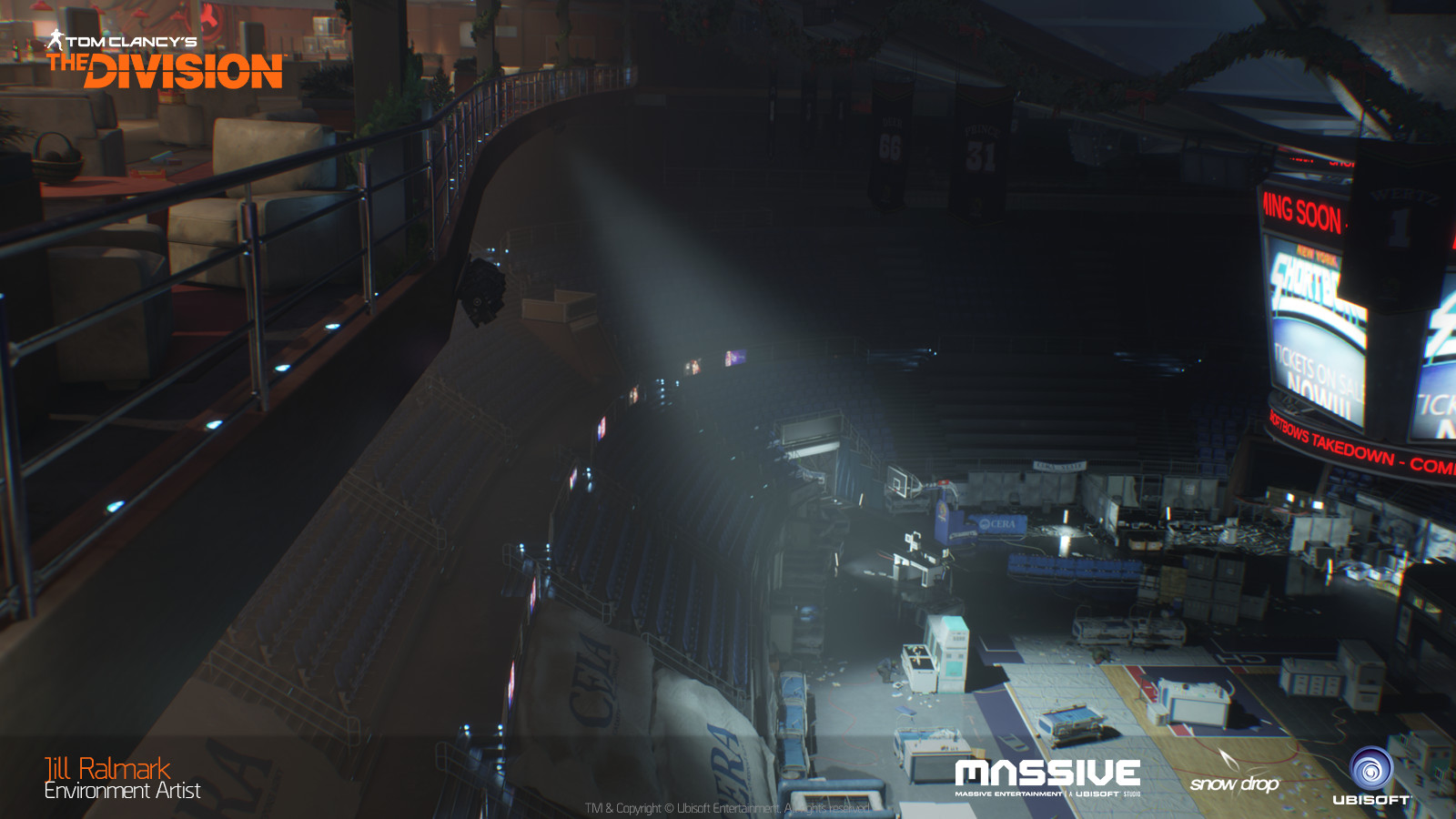 Jill Ralmark - The Division - Environment Art for Missions