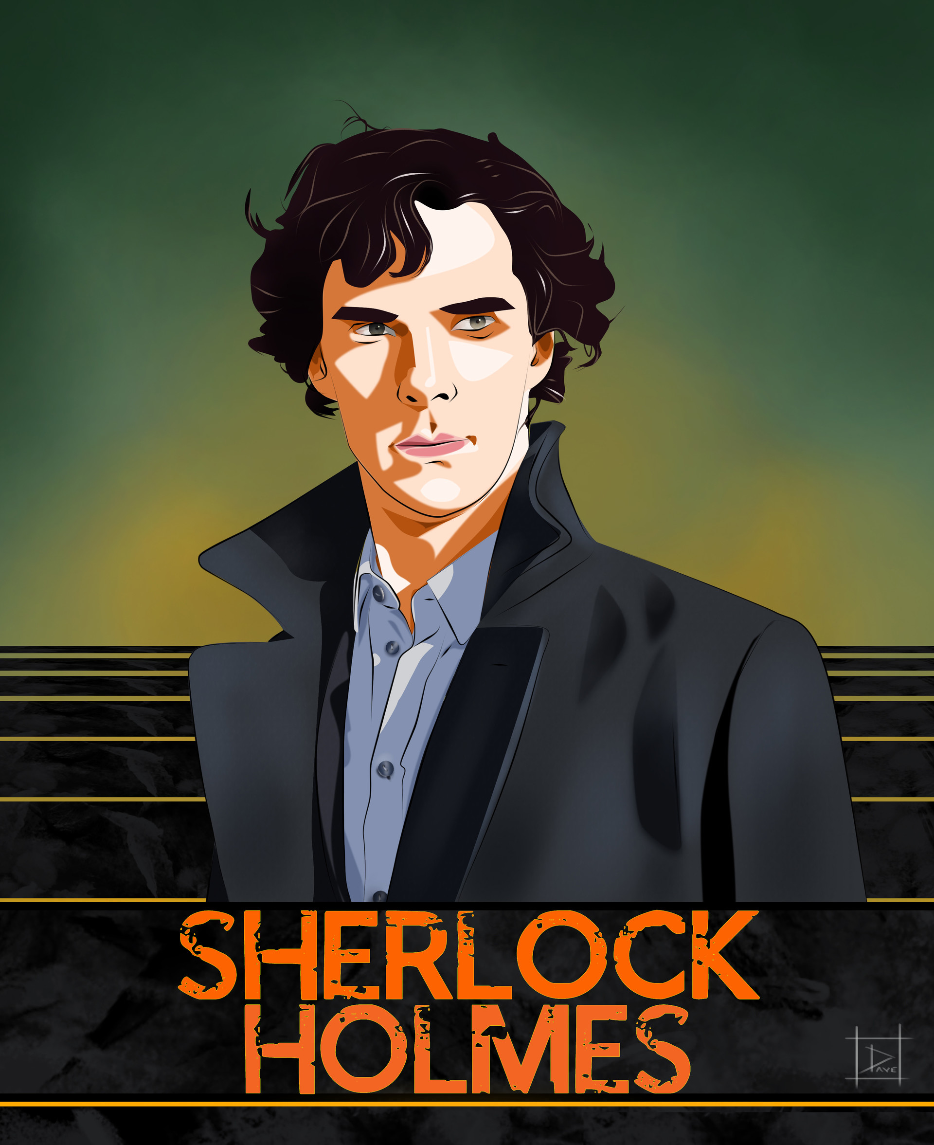 ArtStation - Sherlock Homes Fanart