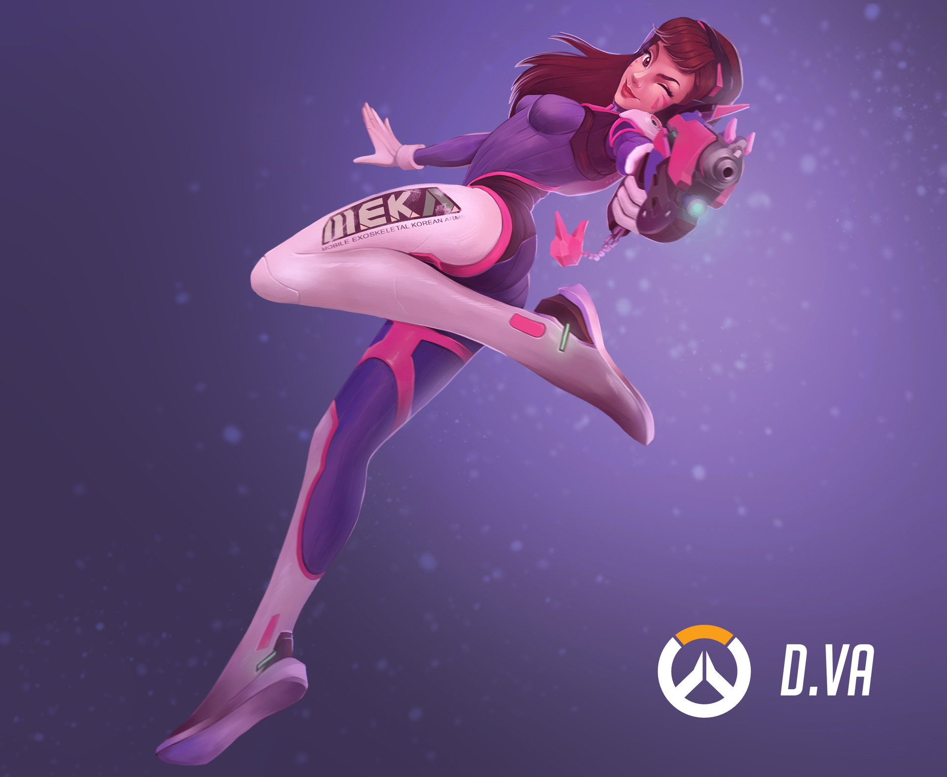 ArtStation - D.Va fan art