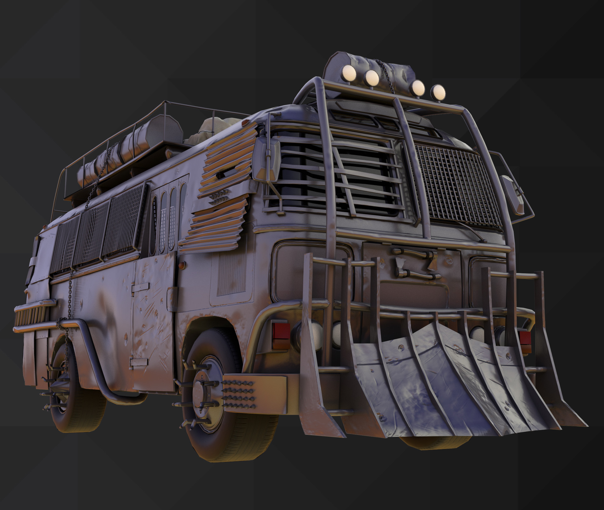sacha piedimonte - Post Apocalyptic Bus