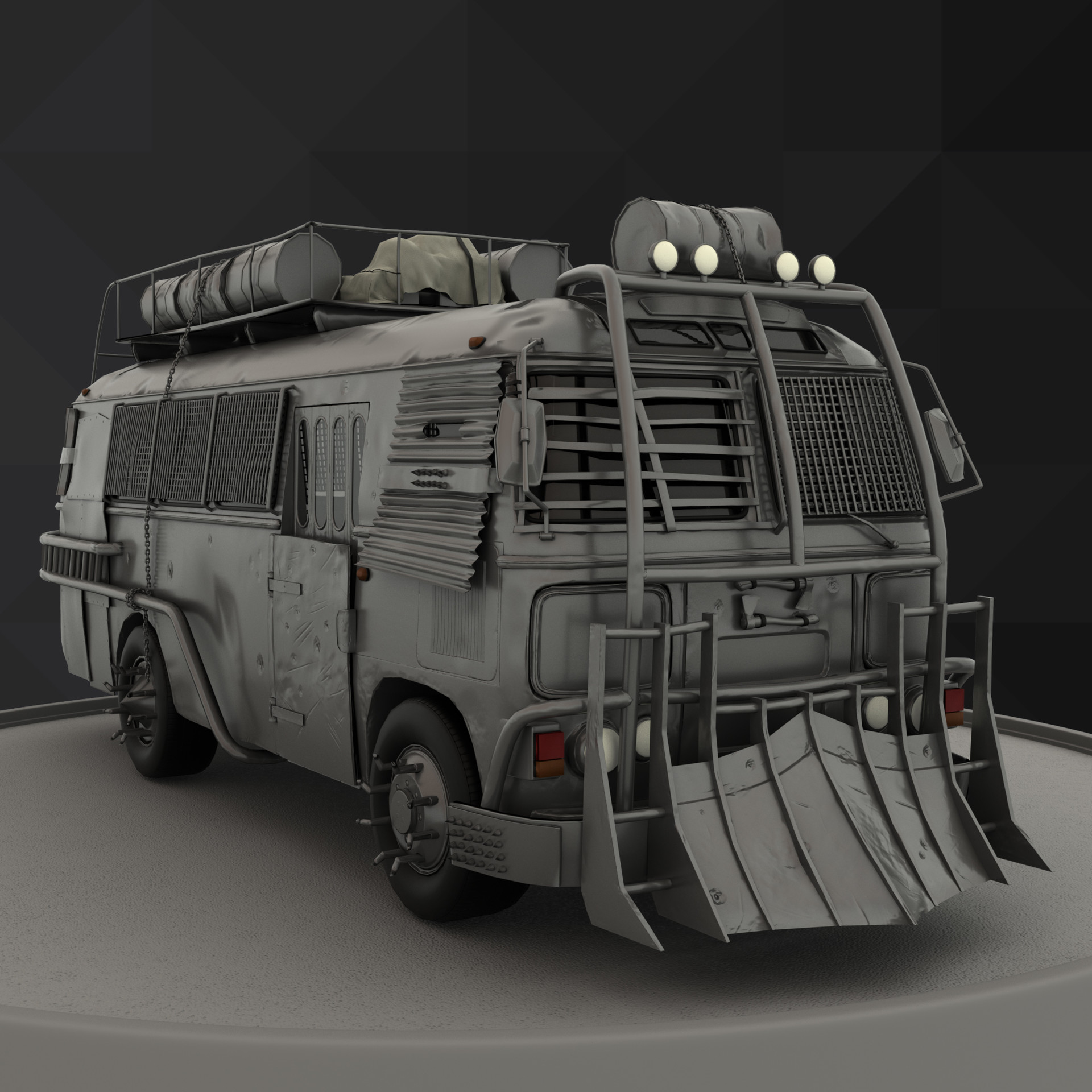 sacha piedimonte - Post Apocalyptic Bus