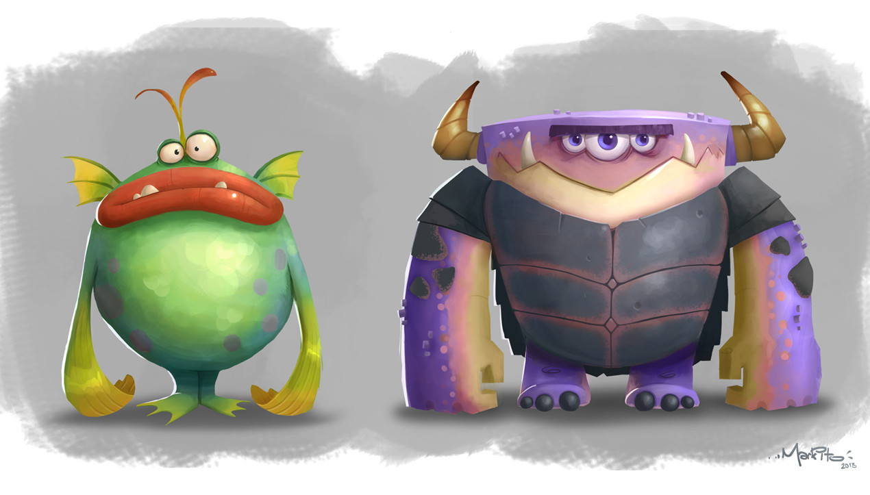 ArtStation - Shape Monsters