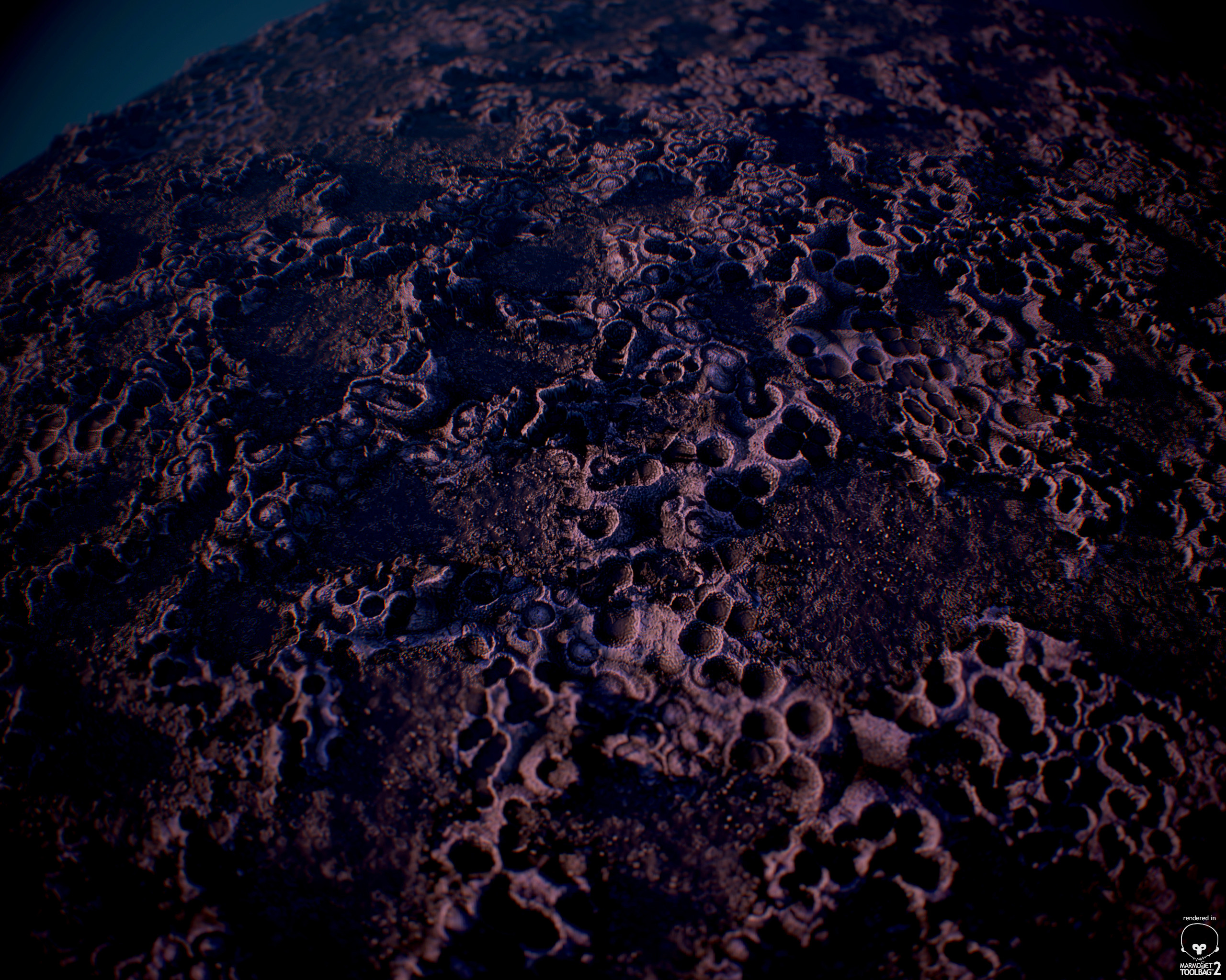 Robert Wilinski - Alien form - 100% Substance Designer