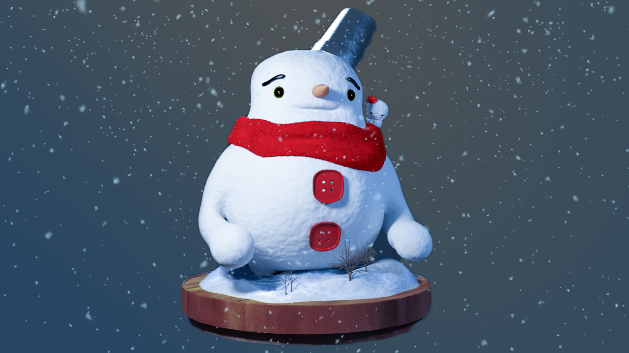 ArtStation - Snowman