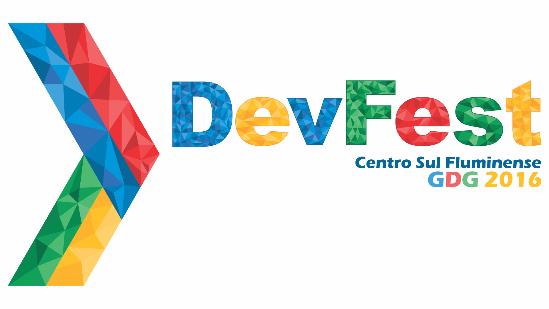 ArtStation - DevFest logo Google GDG 2016 - Centro sul fluminense - RJ