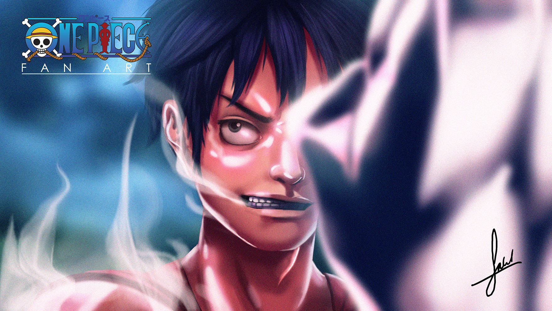 ArtStation - Monkey D Luffy - One piece