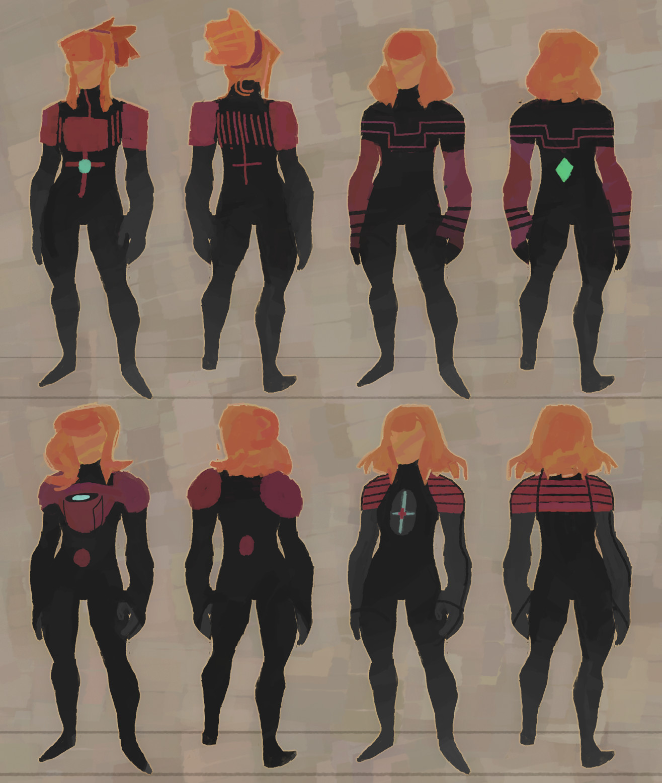 ArtStation - Character Concepts - Tess