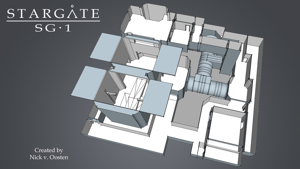 Cheyenne Mountain Complex Layout
