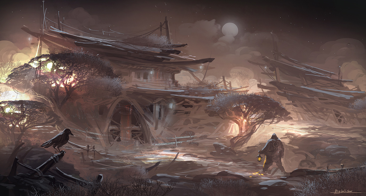 ArtStation - Crow Town