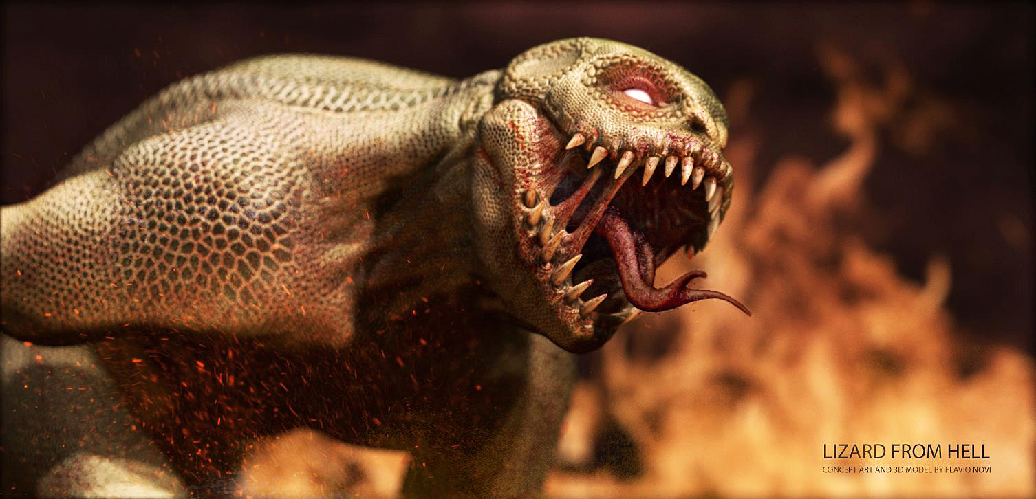 Flavio Novi - Lizard from Hell