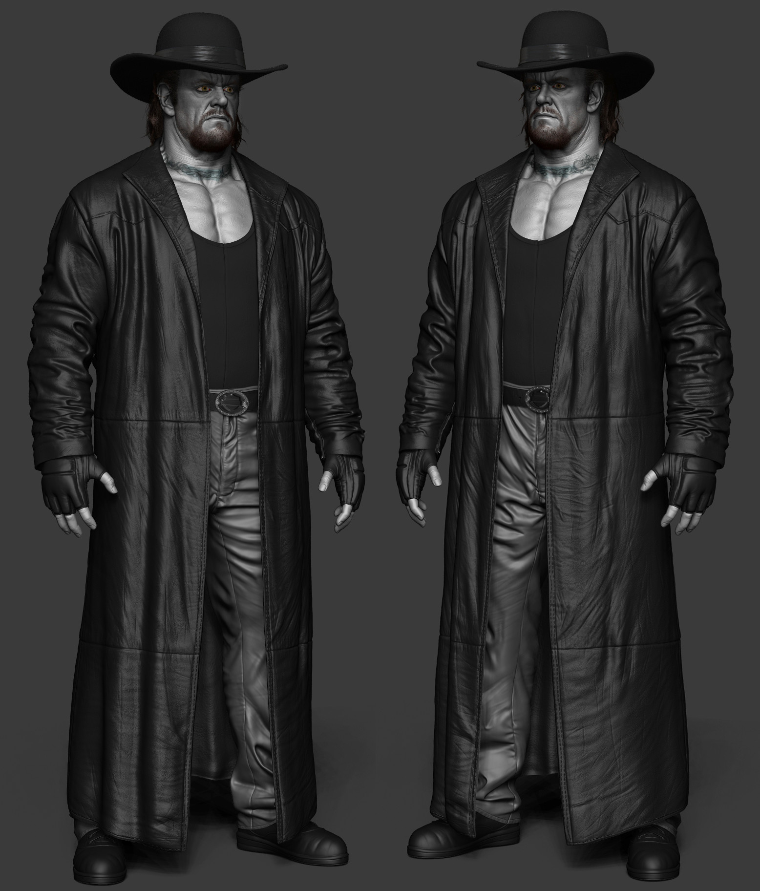 ArtStation - The Undertaker - WWE, Hossein Diba