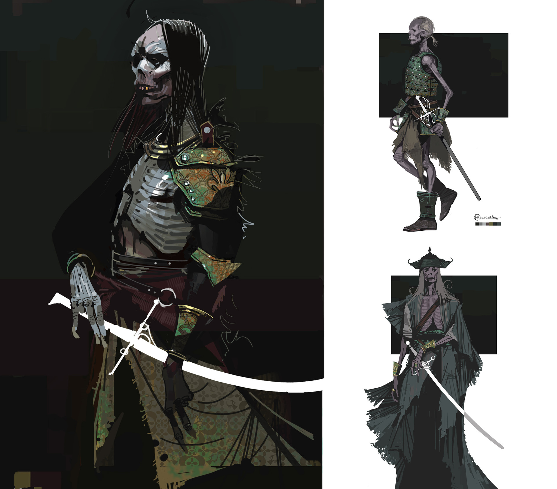 ArtStation - Undead designs