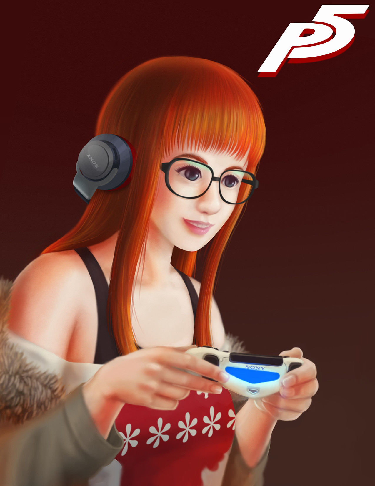 ArtStation - Futaba Gamer Face